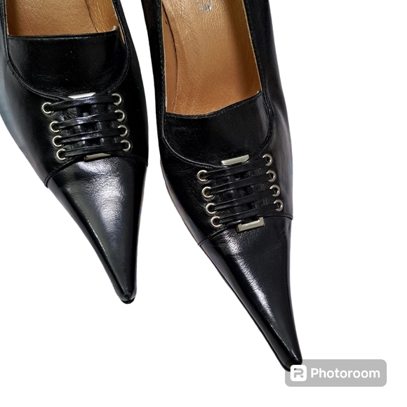 Fiona Collection | Shoes | Fiona Collection Black Pointed Toe Heels ...